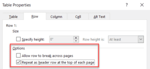 Create Accessible Tables in MS Word - eSAIL