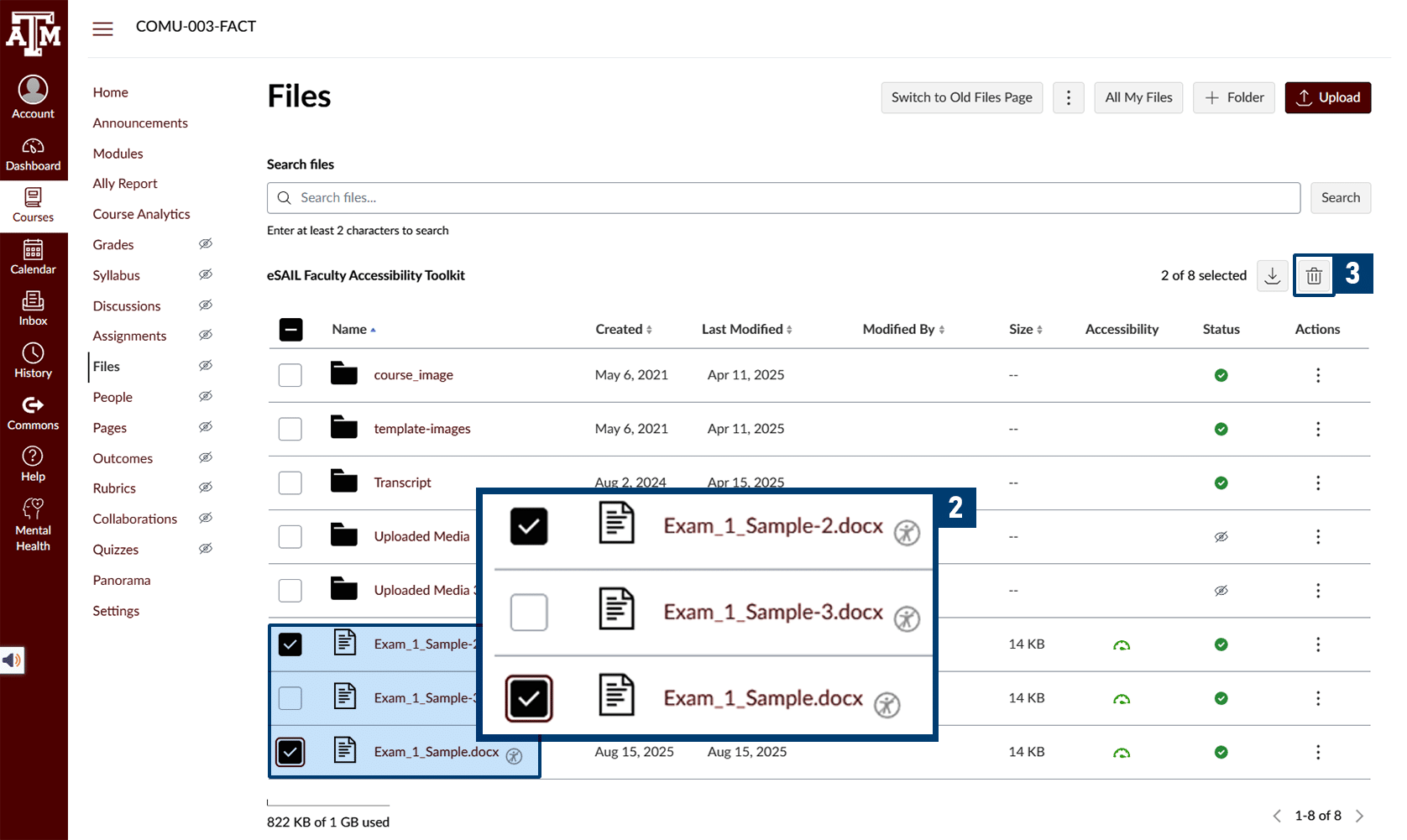 How to Declutter Your Canvas Course - eSAIL